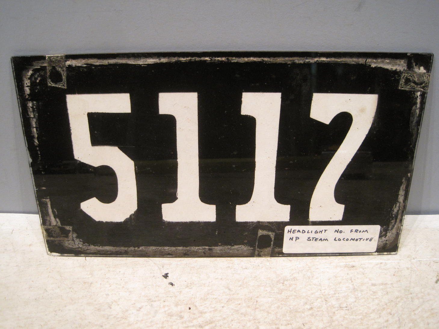 Locomotive builders plates