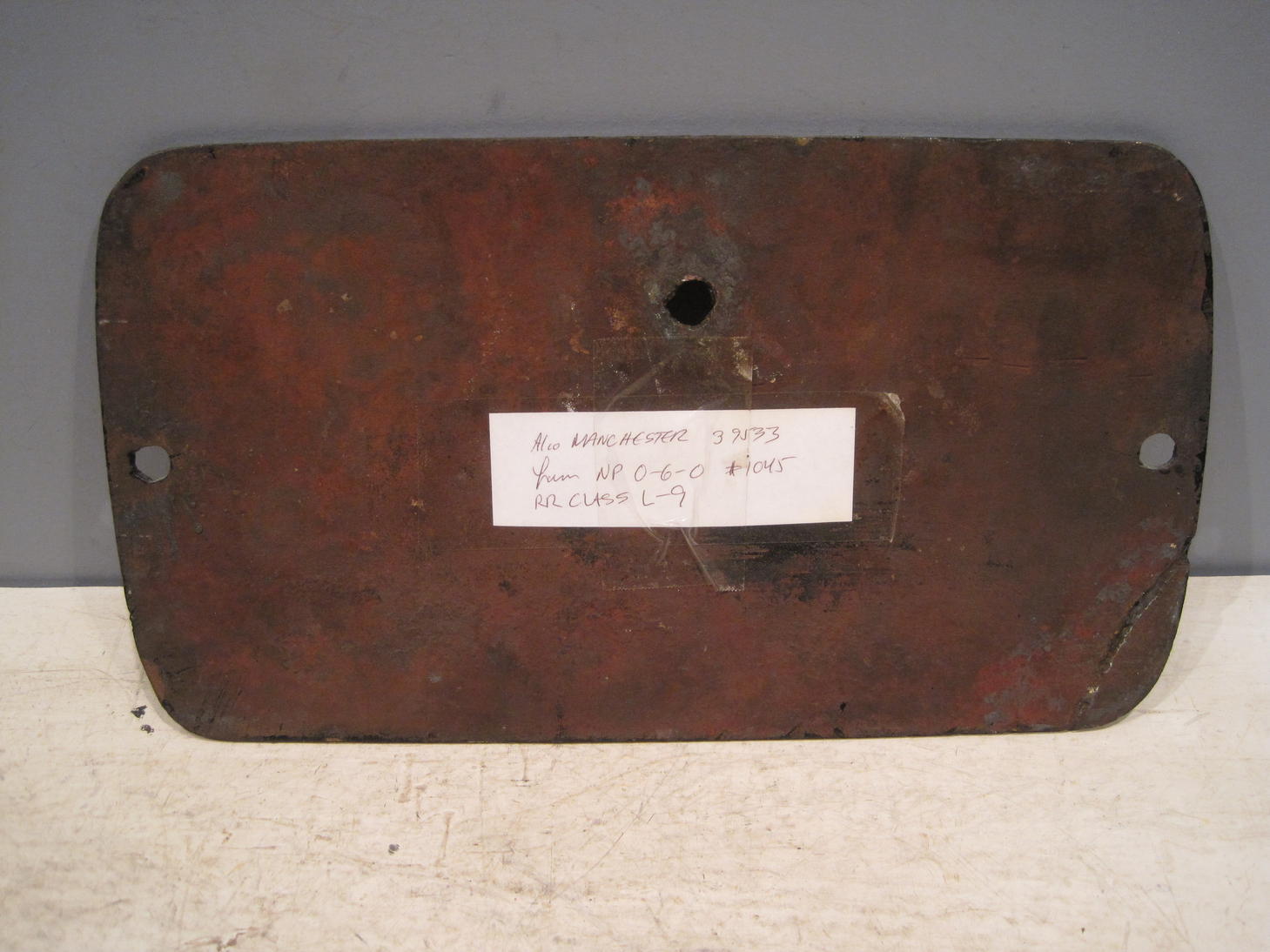 Locomotive Builders Plates for Sale | Authentic Railroad Builders Plate