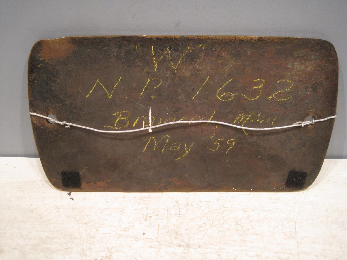 Locomotive Builders Plates for Sale | Authentic Railroad Builders Plate