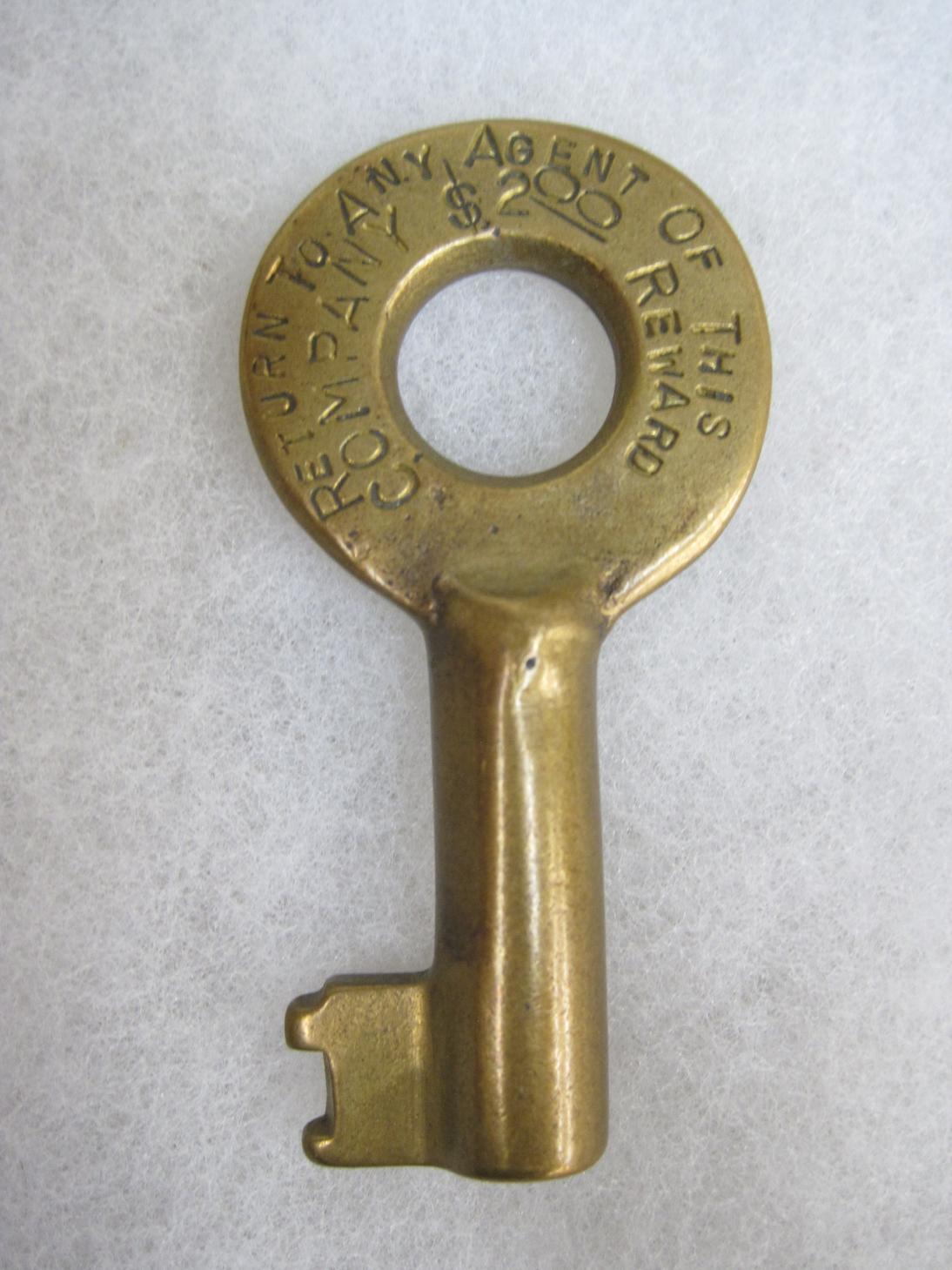 Vintage Railroad Keys for Sale | Authentic Railroad Collectibles