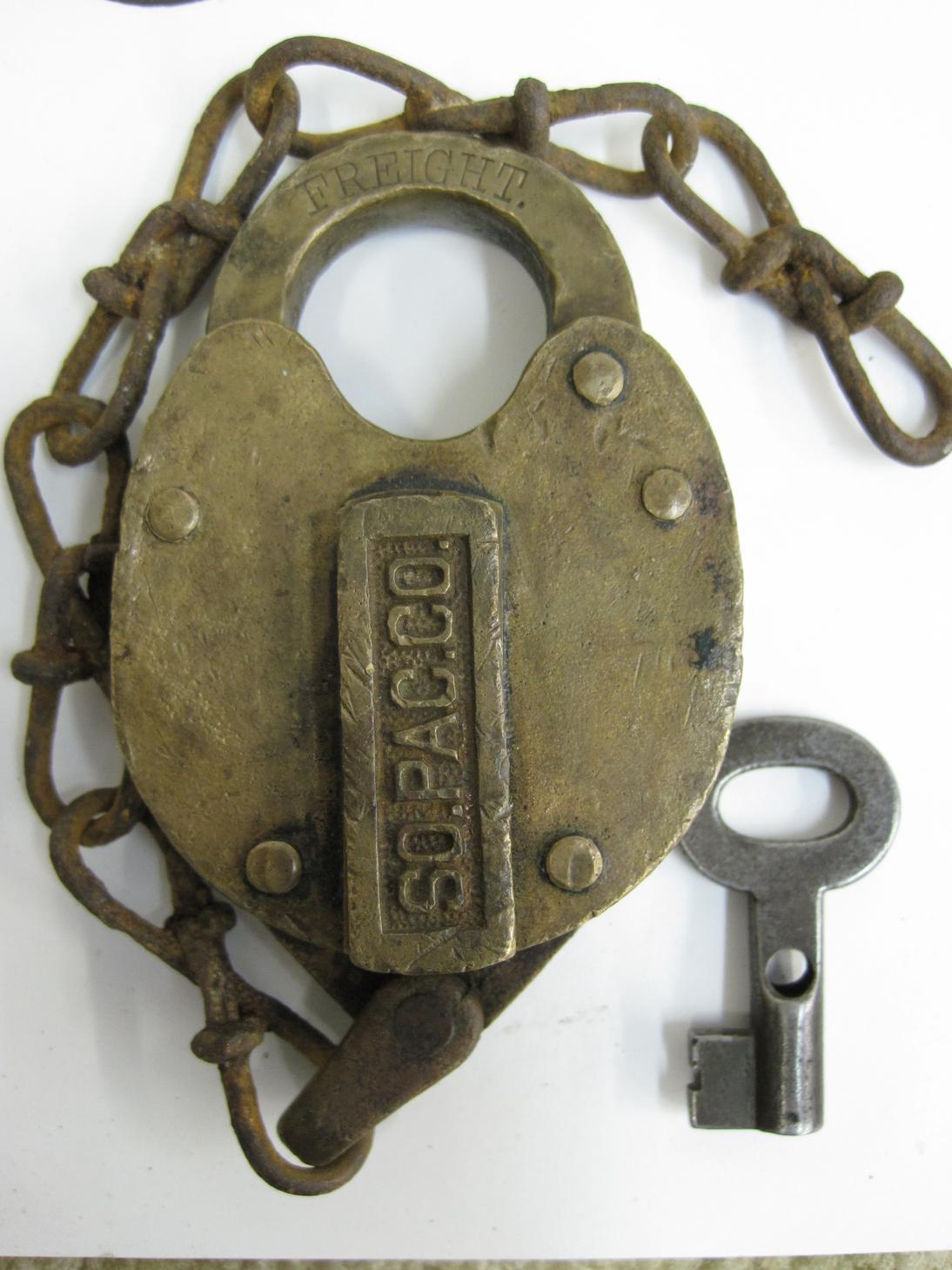 Antique Railroad Locks | Pacific Railroad Antiques Collection